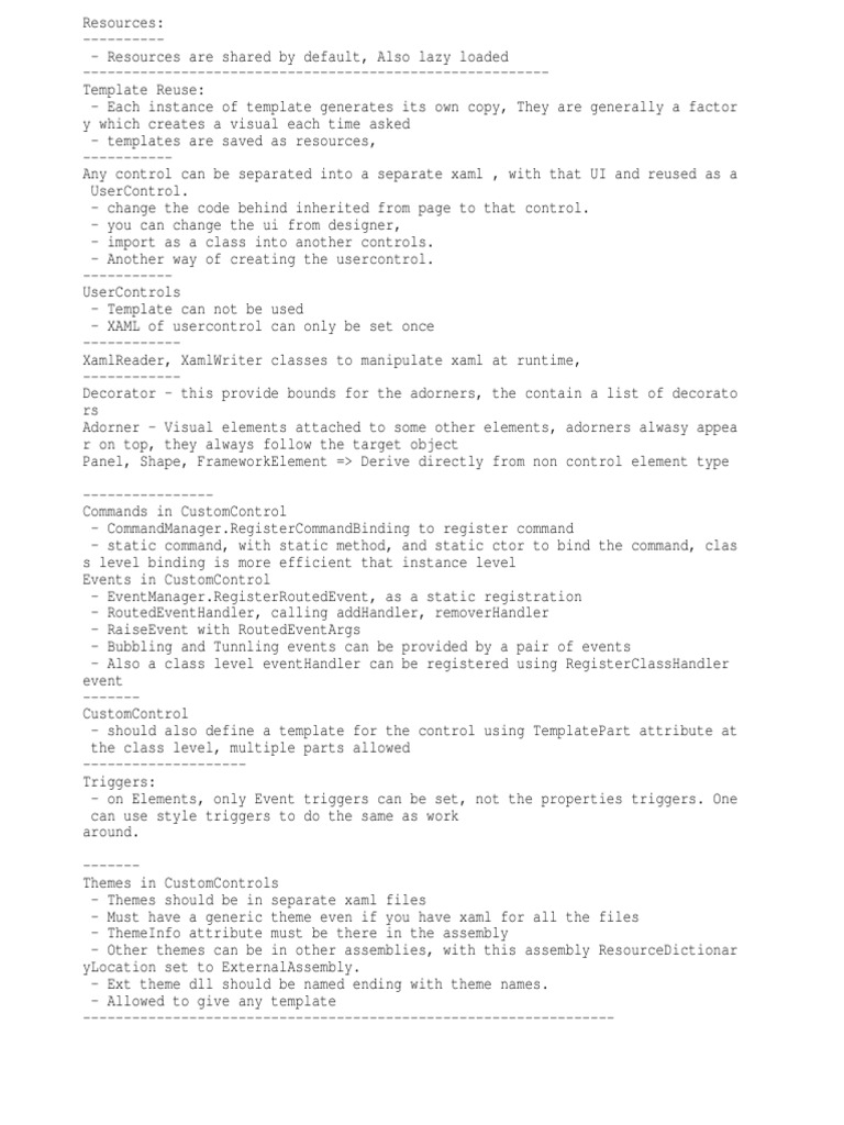 WPF Tutorial | PDF | Windows Presentation Foundation | Extensible Application Markup Language