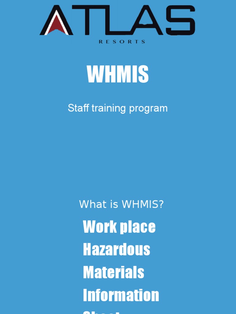 WHMIS Training: Hazard Classes Guide | PDF