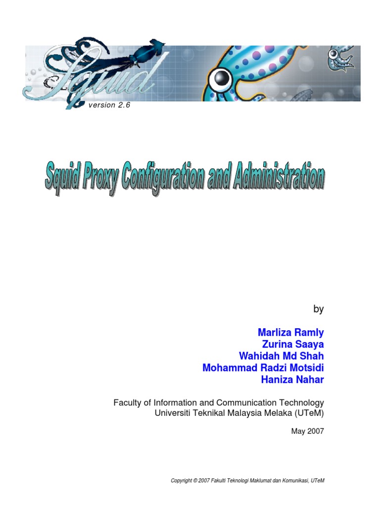 Squid | PDF | Proxy Server | Web Server