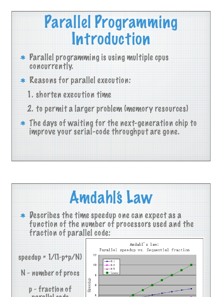 Parallel Programming Pdf Parallel Computing Areas Of Computer Science