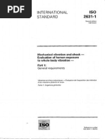 ISO 2631-1:1997 Whole-Body Vibration Standards | PDF | International ...