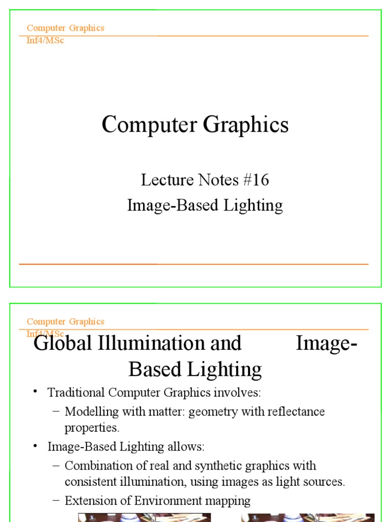 Materi Komputer Grafik | PDF | Computer Graphics | Rendering (Computer Graphics)
