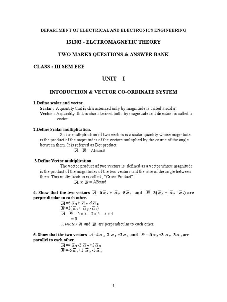 Electromagnetic Theory | PDF | Inductance | Maxwell's Equations