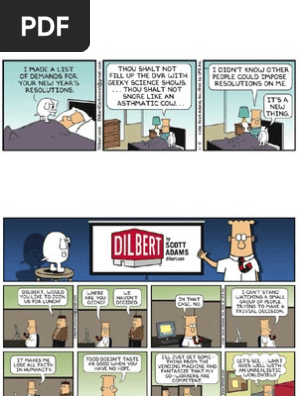 Stress At Work Dilbert