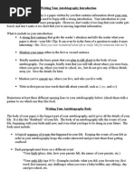 Autobiography in Five Chapters Portia Nelson | PDF