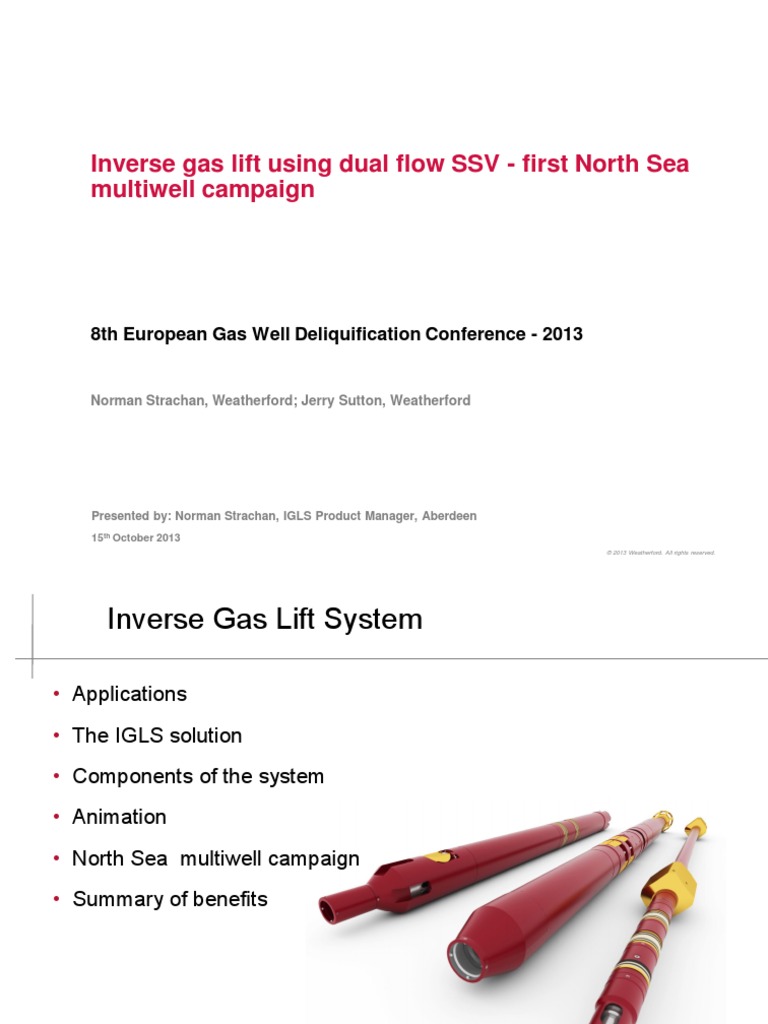 Inverse Gas Life Using Dual Flow SSV - North Sea | PDF | Casing ...