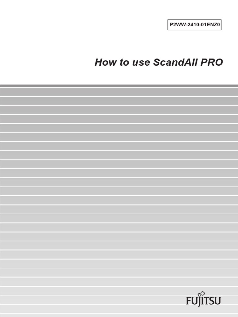 How To Use ScandAll PRO | PDF | Image Scanner | Portable Document Format
