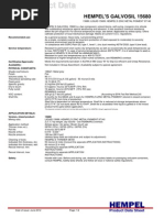 Hempel's Galvosil 15700: Product Characteristics | PDF | Corrosion | Paint