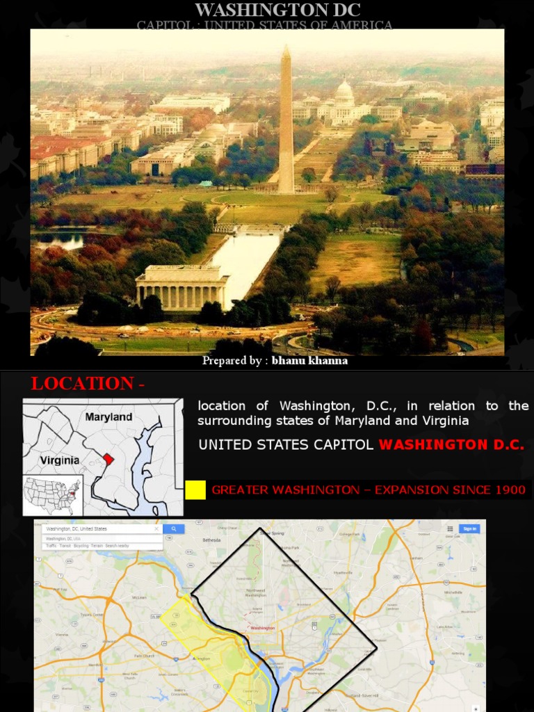 Washington DC - Town Planning | PDF | National Mall | Washington