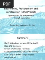Epc Epcm Chart | PDF | Construction Management | Procurement