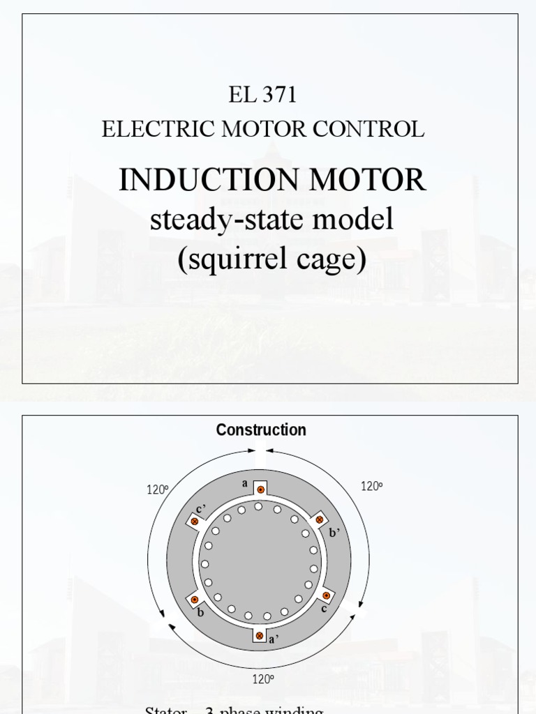 INDUCTION MOTOR.ppt | Electric Motor | Electromagnetism