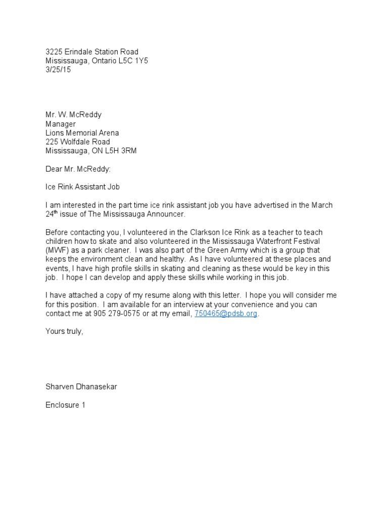 Cover Letter Resume | PDF