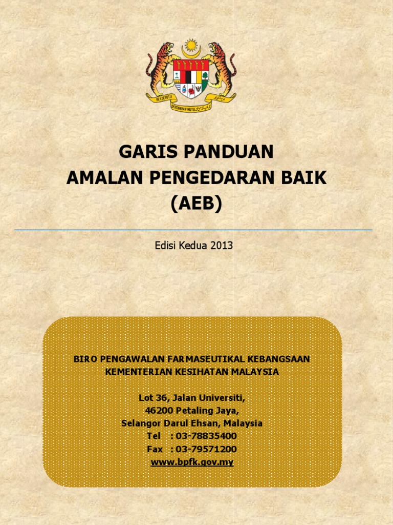 Garis Panduan Amalan Pengedaran Baik - Edisi Ke-2 | PDF