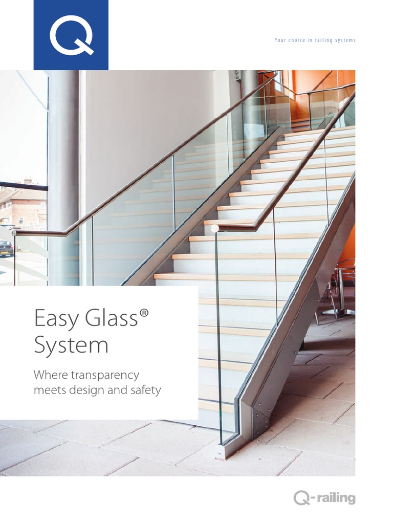 Easy Glass Brochure | PDF | Glasses | Stairs