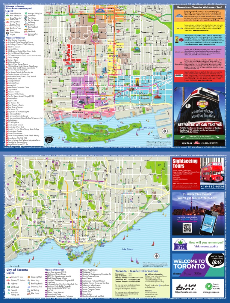 See Where We Can Take You: Places of Interest | PDF | Toronto | Public ...