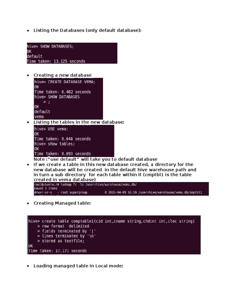 Hive Assignment 1 | PDF | Apache Hadoop | Data