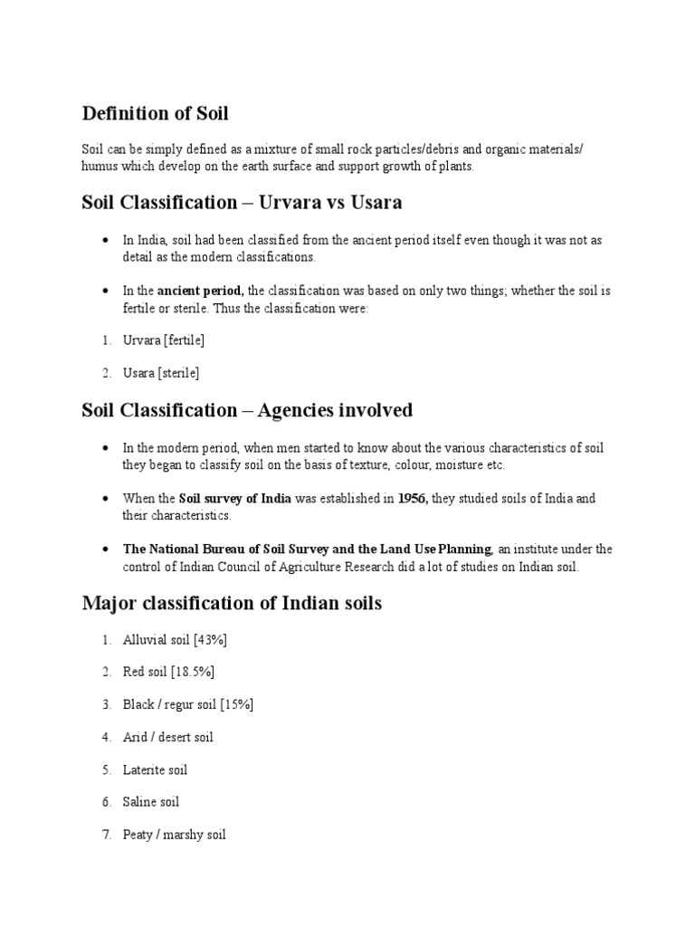 Definition of Soil | PDF | Soil | Soil Science