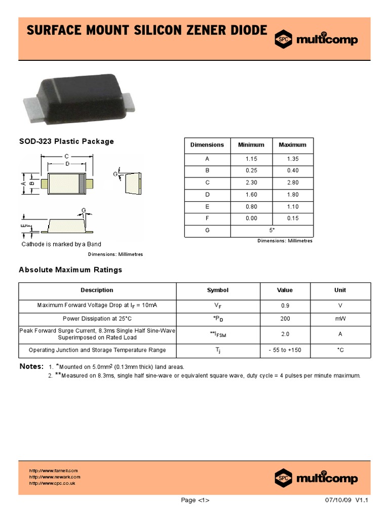 zeners SMD | Electrical Engineering | Electricity