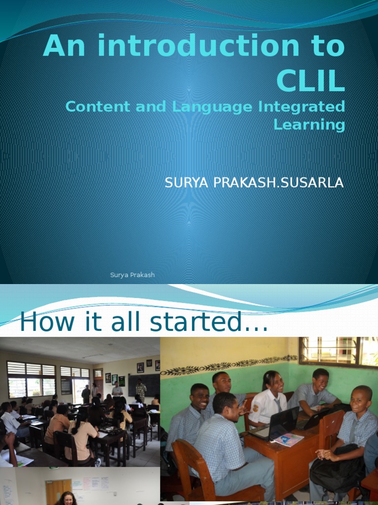 Introduction to CLIL | PDF | Teachers | Gases