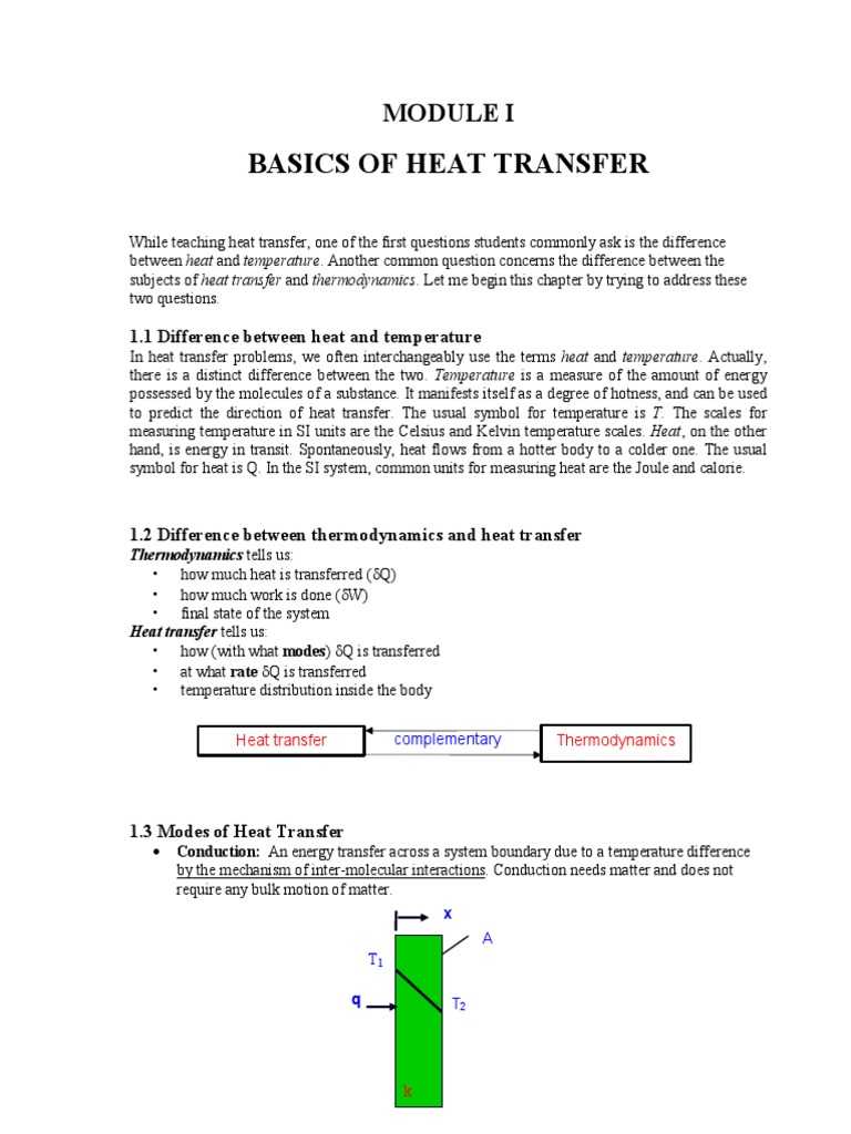 Heat Transfer Fundamentals Pdf Finite Element Method Heat Transfer