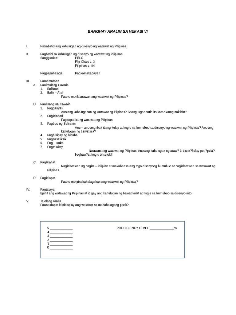 1st Grading LP in HEKASI | PDF