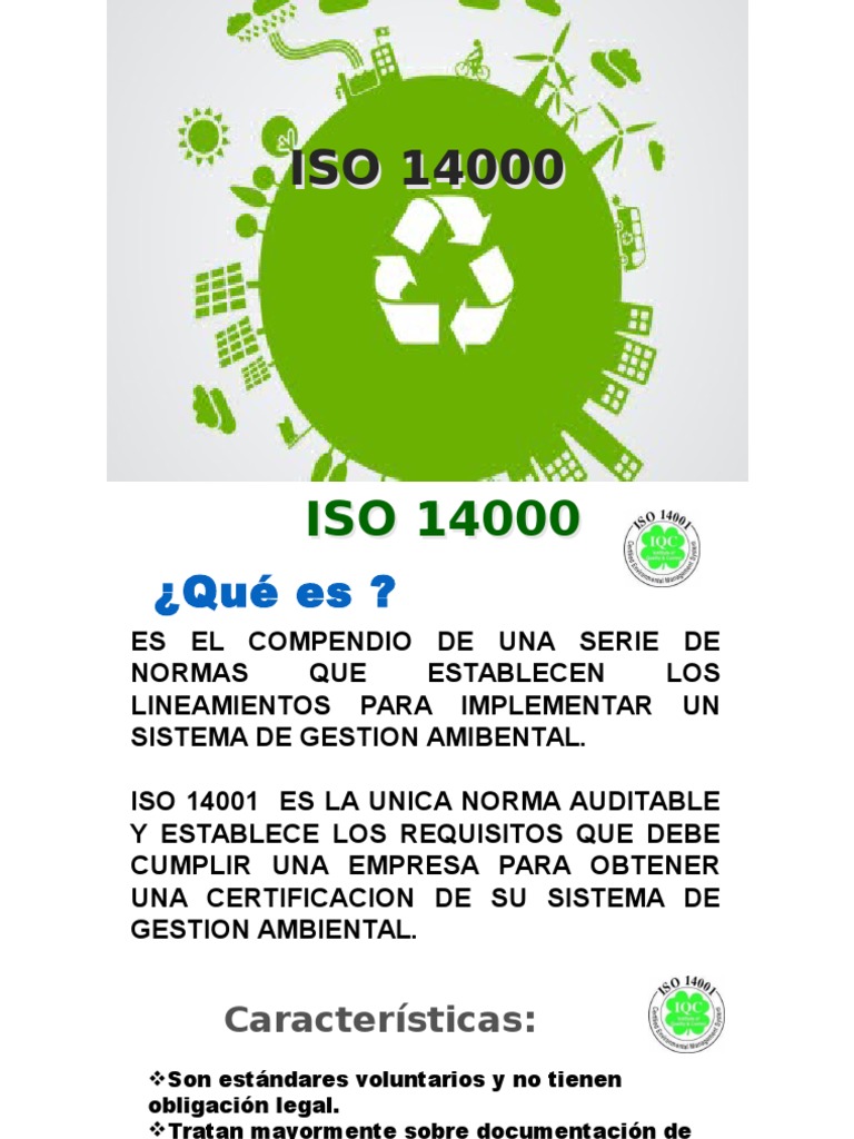 Iso 14000 | PDF | Business | Science