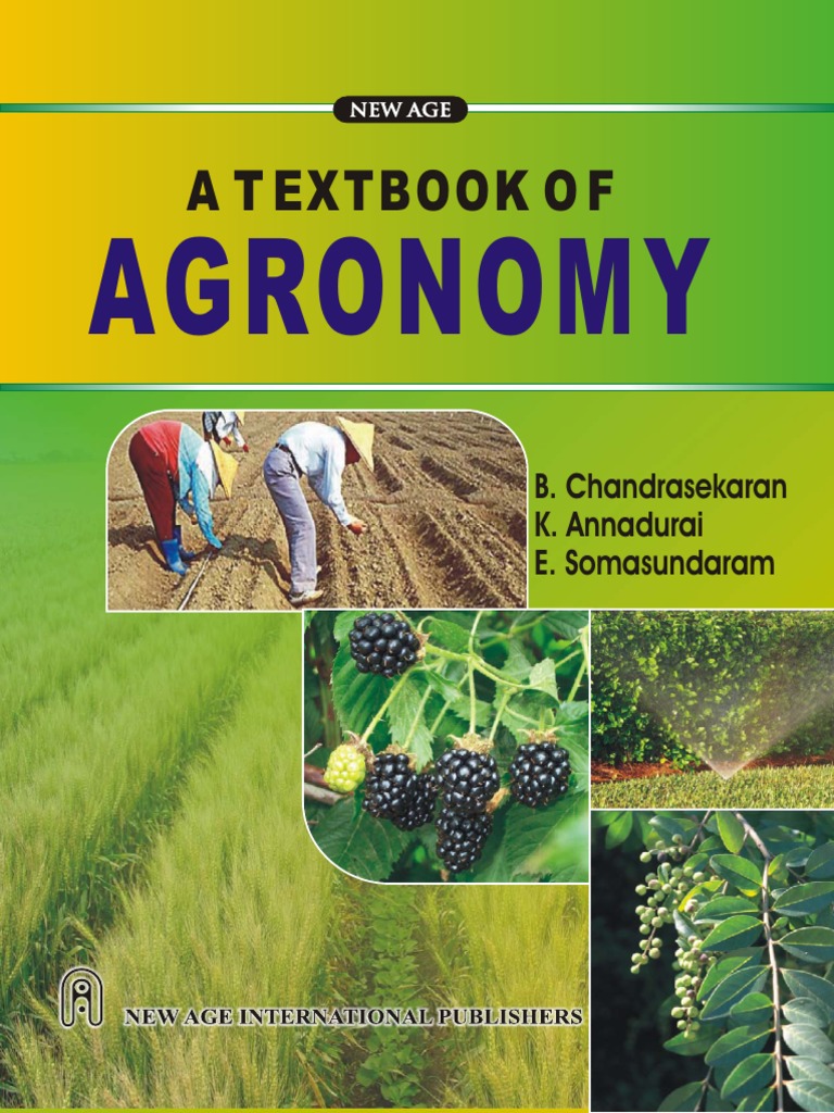 A Textbook of Agronomy | PDF | Evapotranspiration | Agriculture