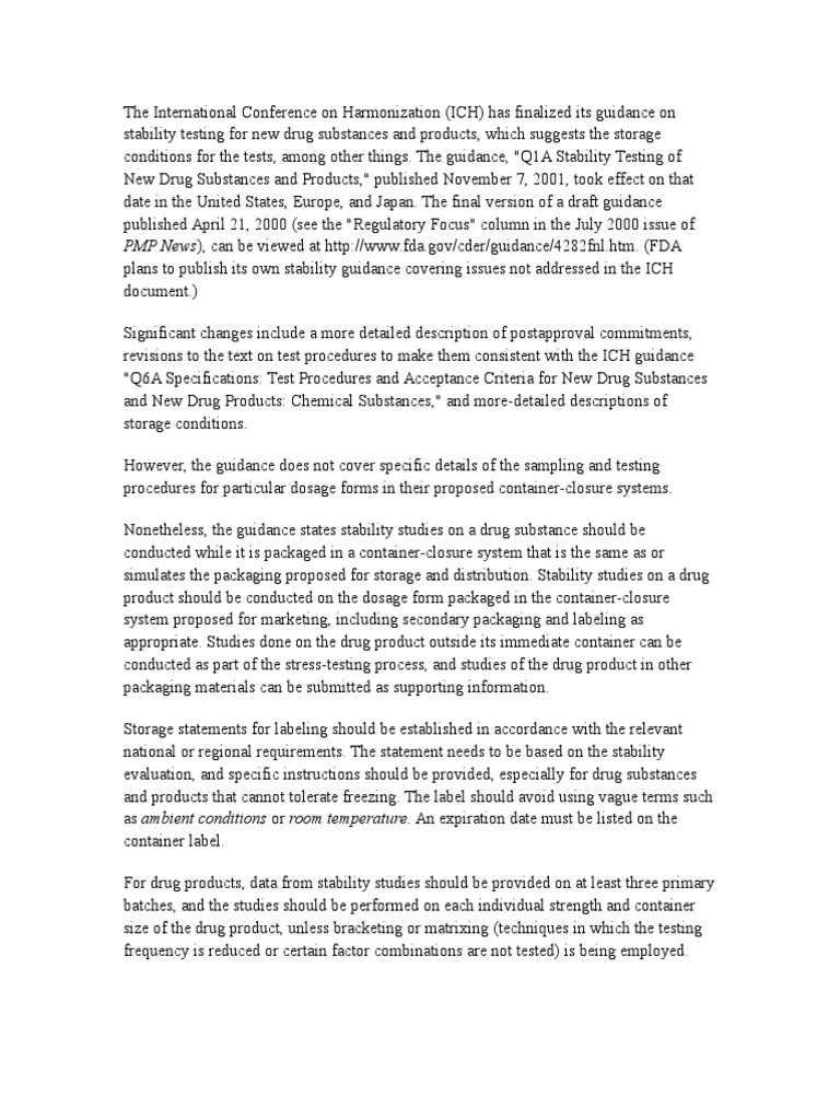 Stability Study Protocol | Shelf Life | Chemicals