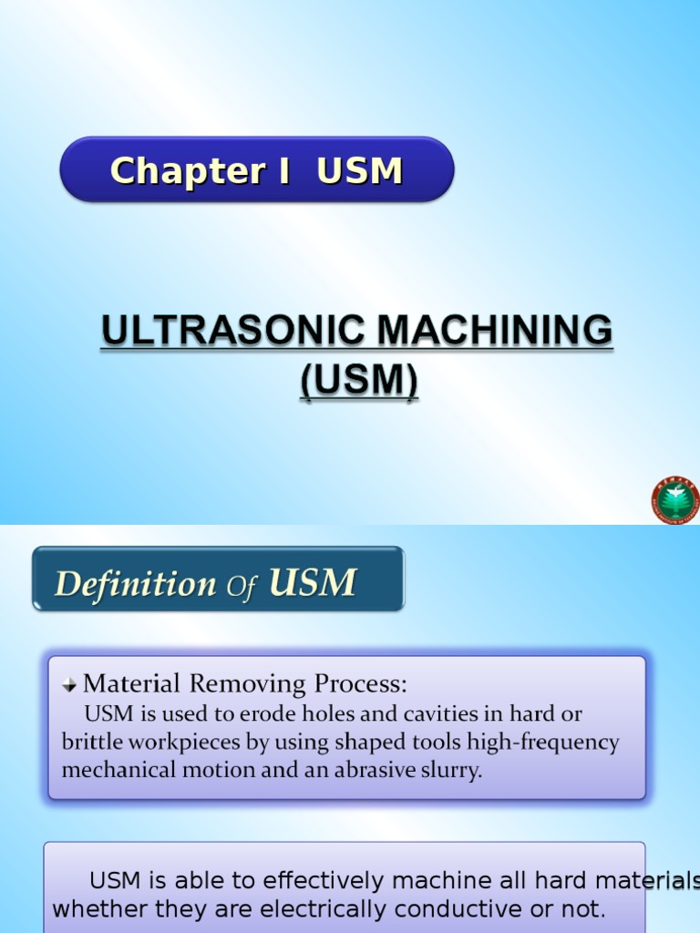 Ultasonic Machining Process | PDF | Machining | Abrasive