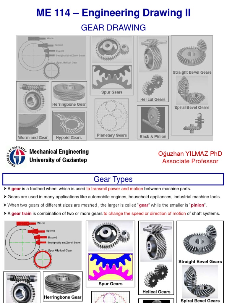 Gear Drawing Pdf Pdf