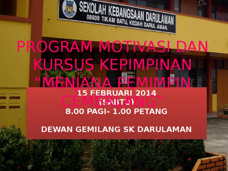 Background Program Kepimpinan | PDF