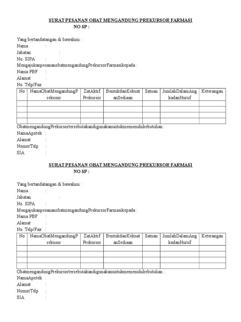 Obat Prekursor - Perumperindo.co.id