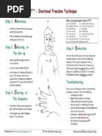 EFT™ (Emotional Freedom Techniques) Shortcut Tapping Procedure | PDF ...