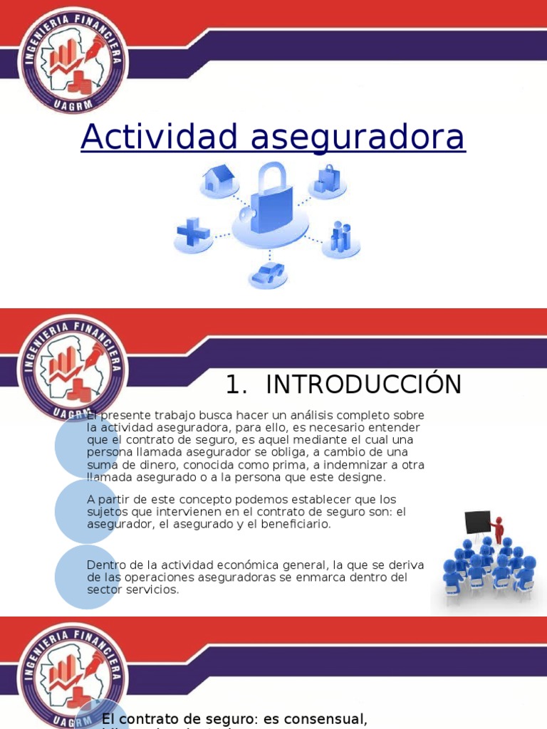 Actividad Aseguradora | PDF | Póliza de seguros | Seguro