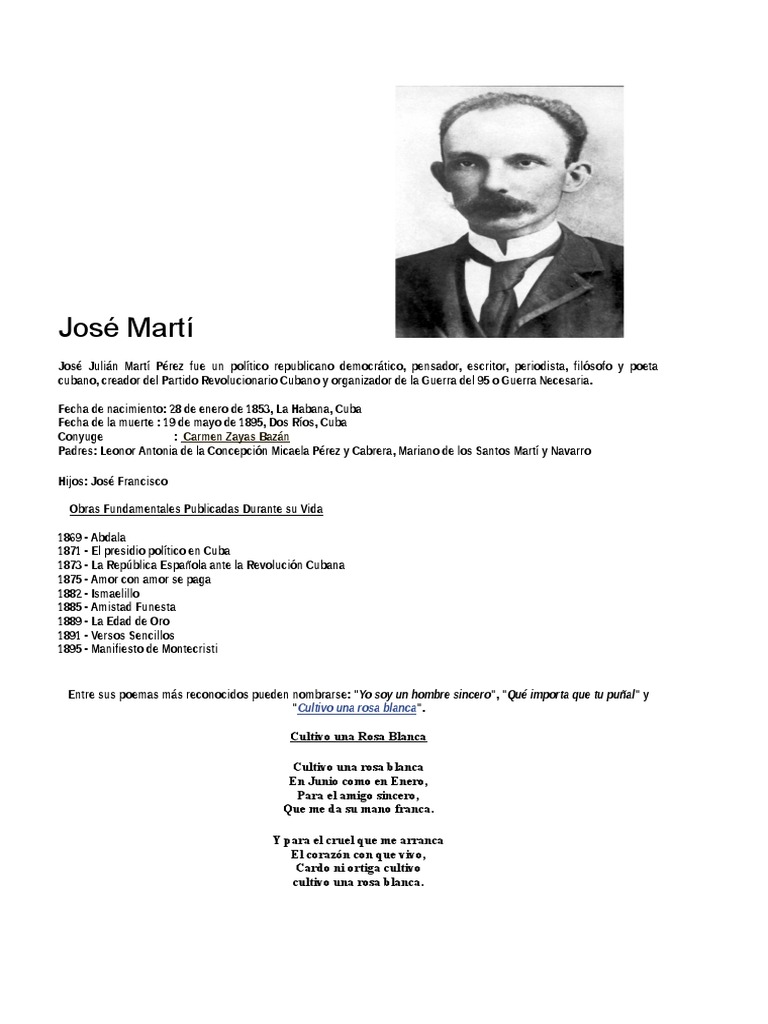 José Martí | PDF
