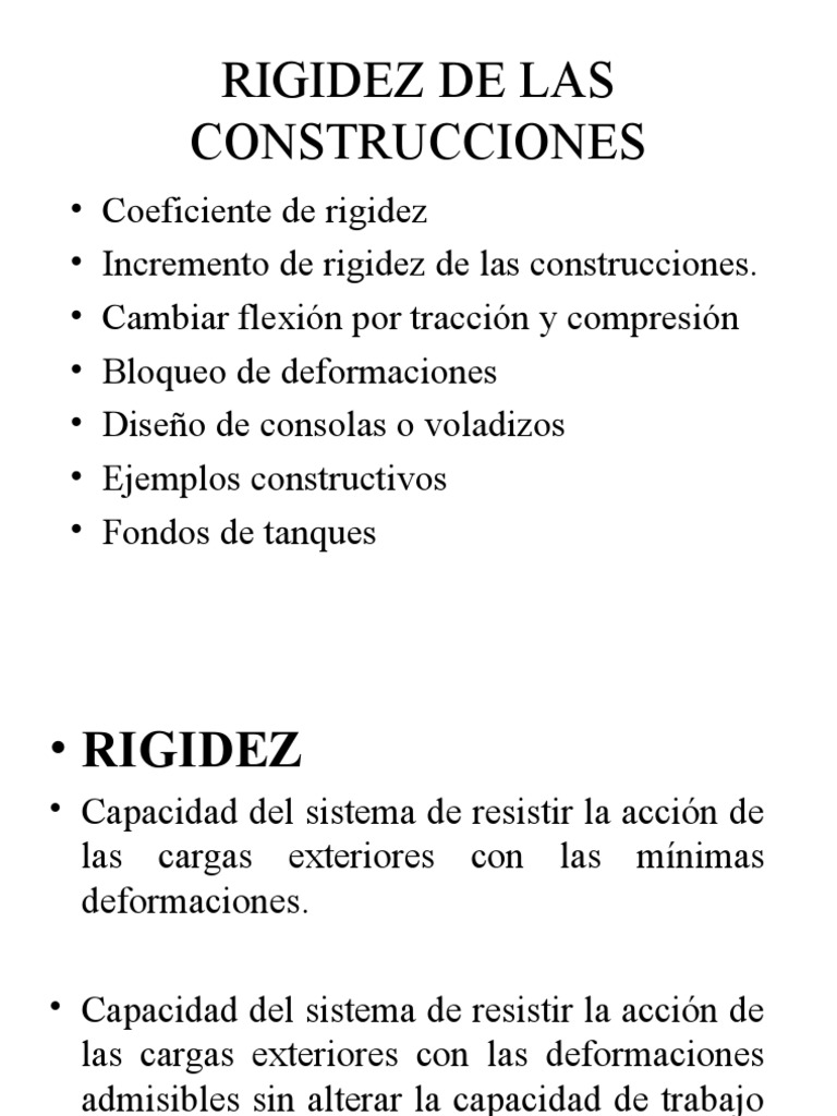 Rigidez | PDF