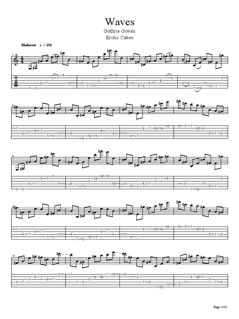 Guthrie Govan - Waves | PDF
