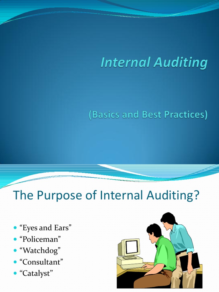 basic internal auditing presentation.pdf | Internal Audit | Audit ...