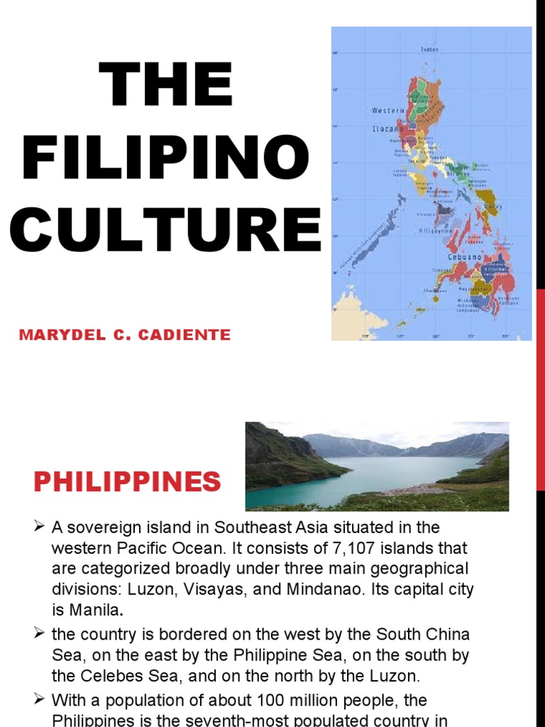 Filipino Culture(1) | Luzon | Mindanao