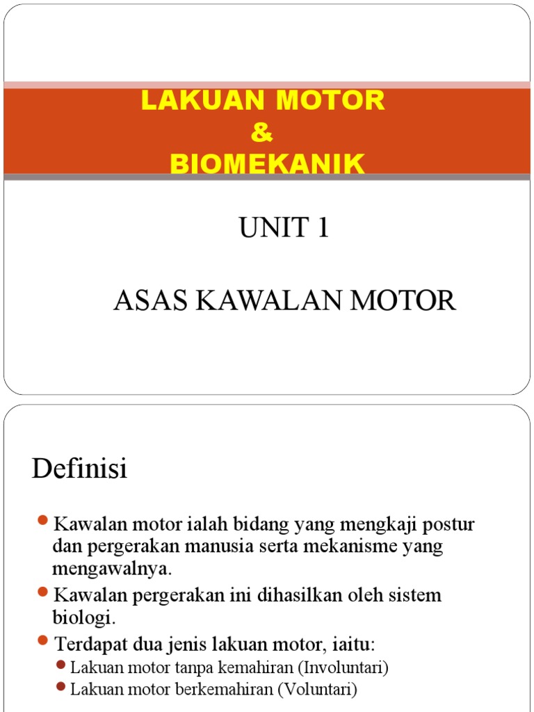Asas Kawalan Motor Tingkatan 4 | PDF