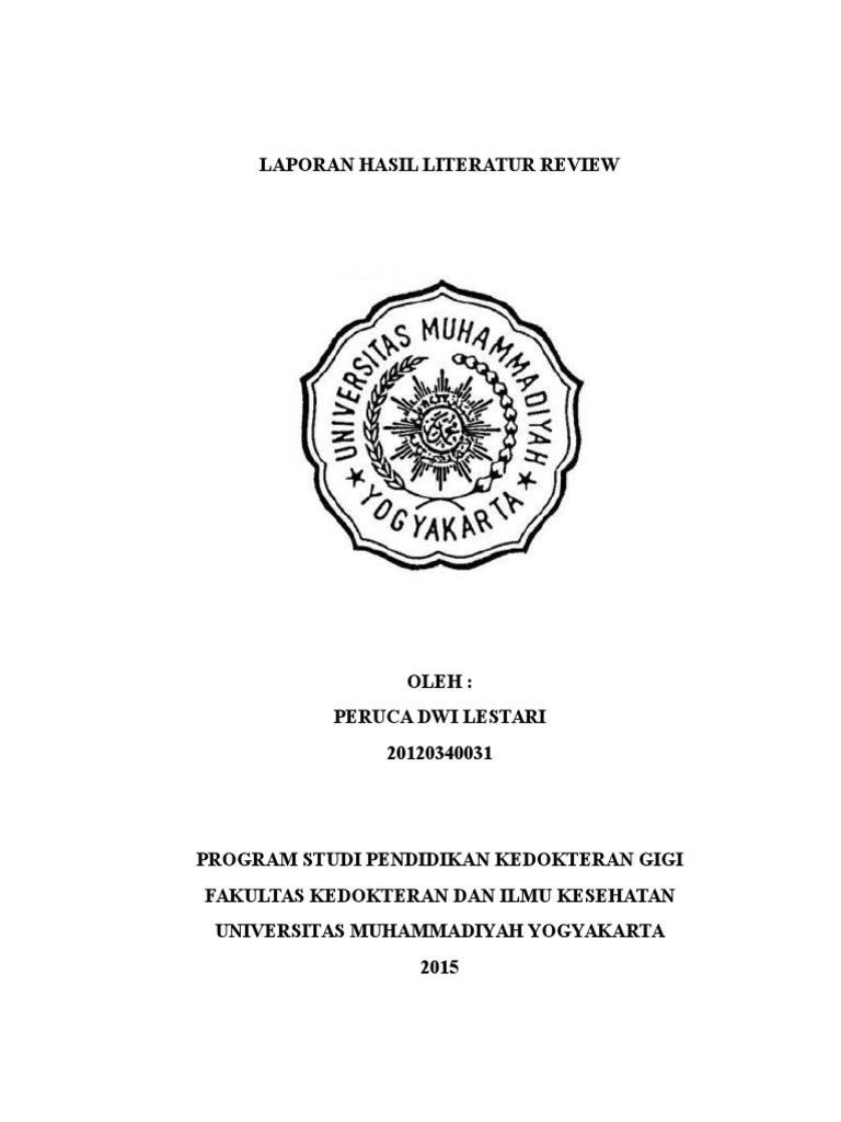 Contoh Literatur Review | PDF
