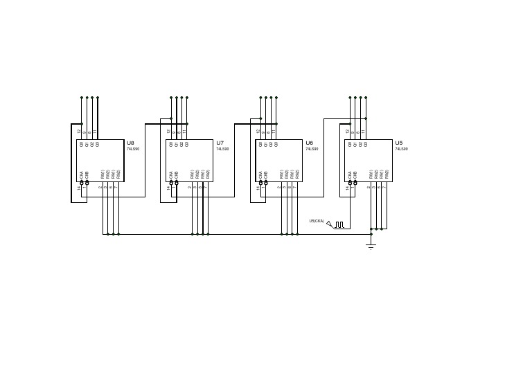 Counter 9999 Mod 10000 Dengan IC 74LS90 | PDF