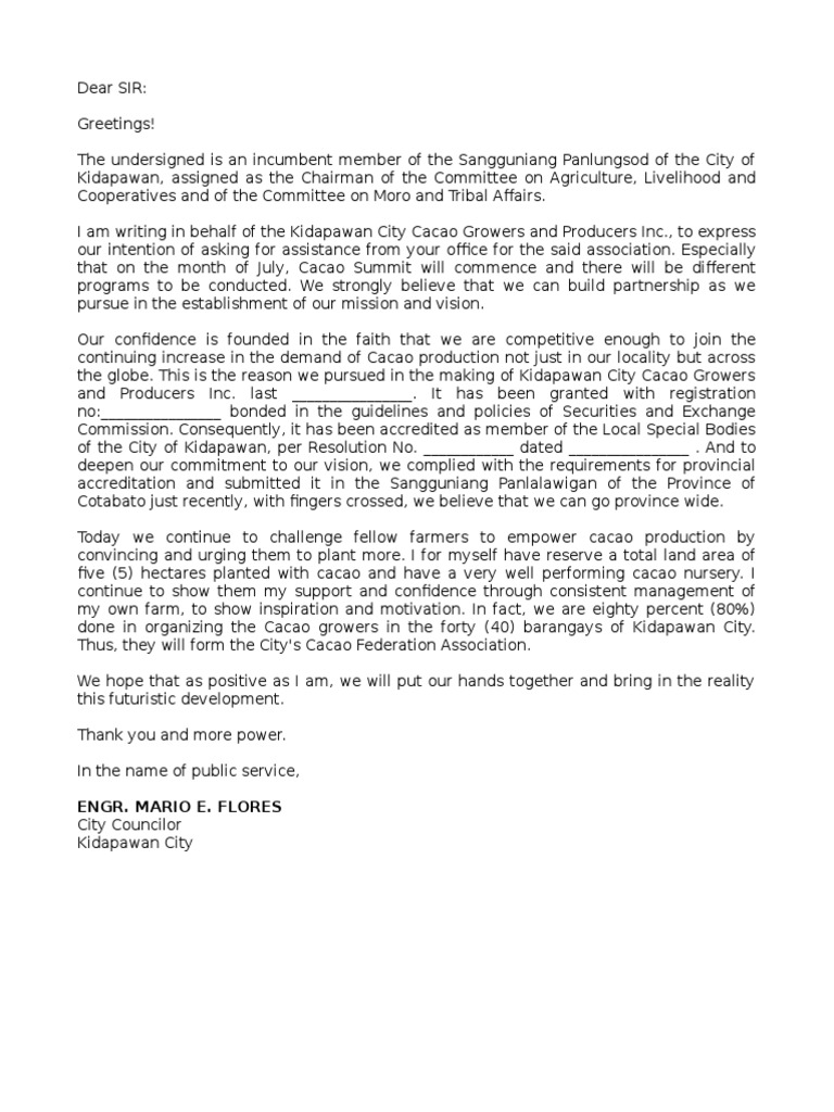 Letter of Intention | PDF | Business
