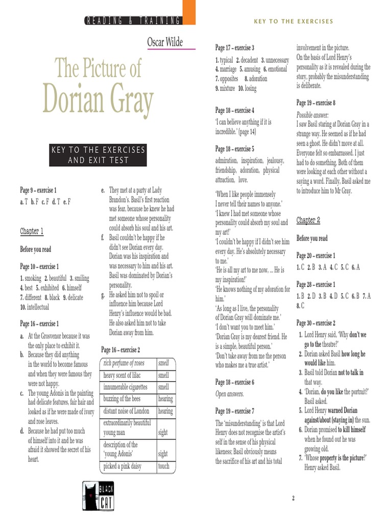 RT Doriangray | PDF | The Picture Of Dorian Gray