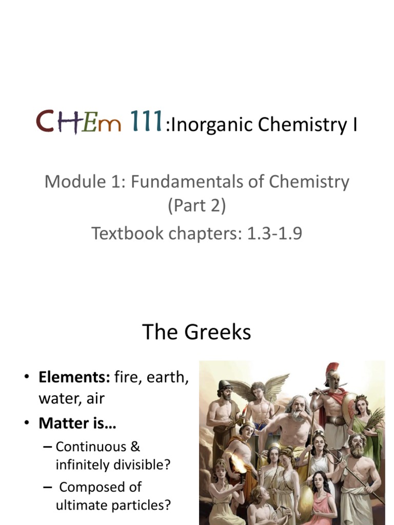 History of Chemistry | PDF | Chemical Compounds | Oxygen