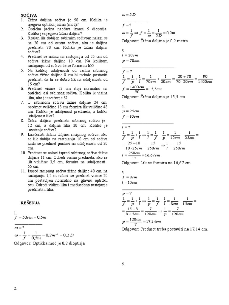 Zadaci Sociva | PDF