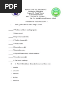 Grade 3 Science Quiz Prep | PDF | Greenhouse Effect | Atmosphere Of Earth