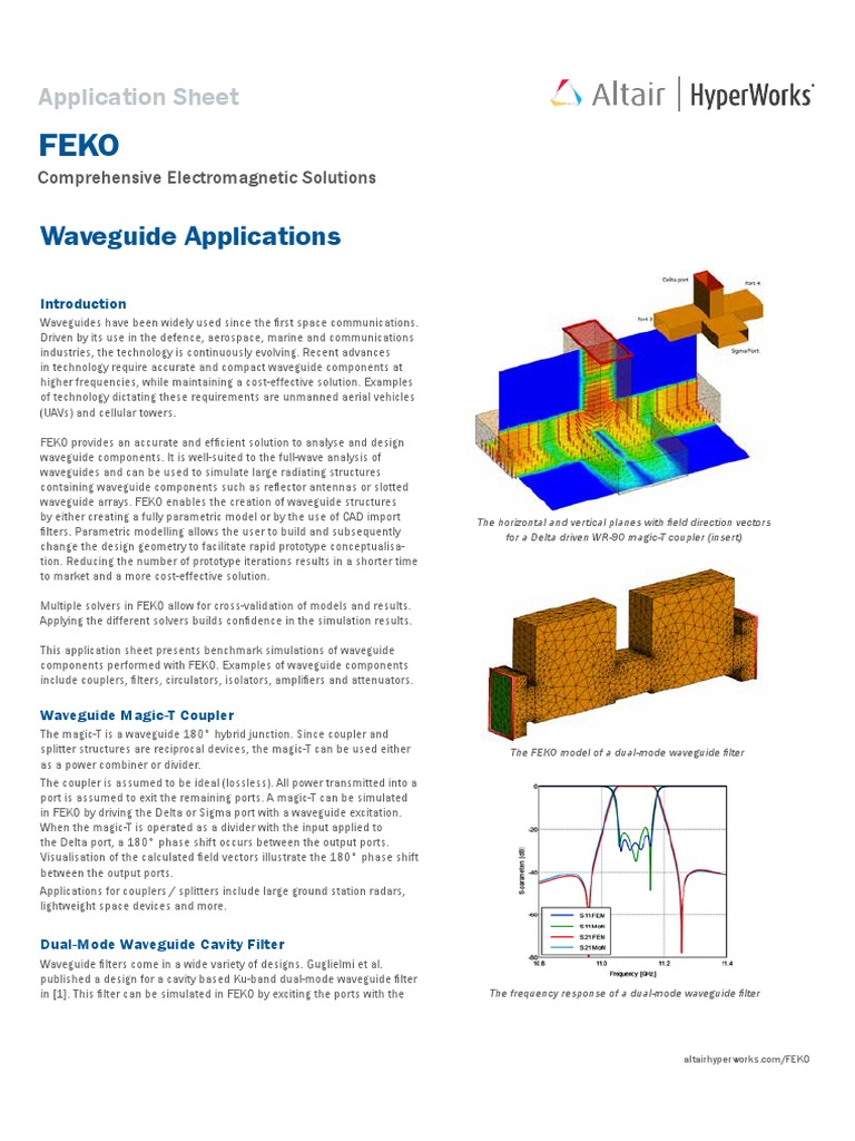 Waveguide Applications Web | PDF | Waveguide | Electrical Engineering