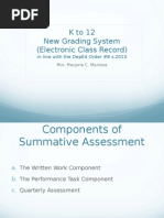 Deped K To 12 Grading System | PDF | Educational Stages | Educational ...