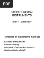 Surgical OT Instruments List | PDF